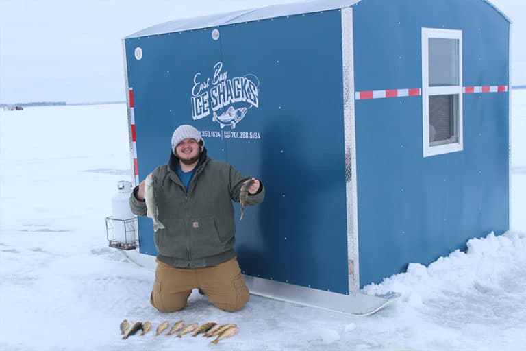 Eastbay Campground Ice Fishing | Eastbay Campground